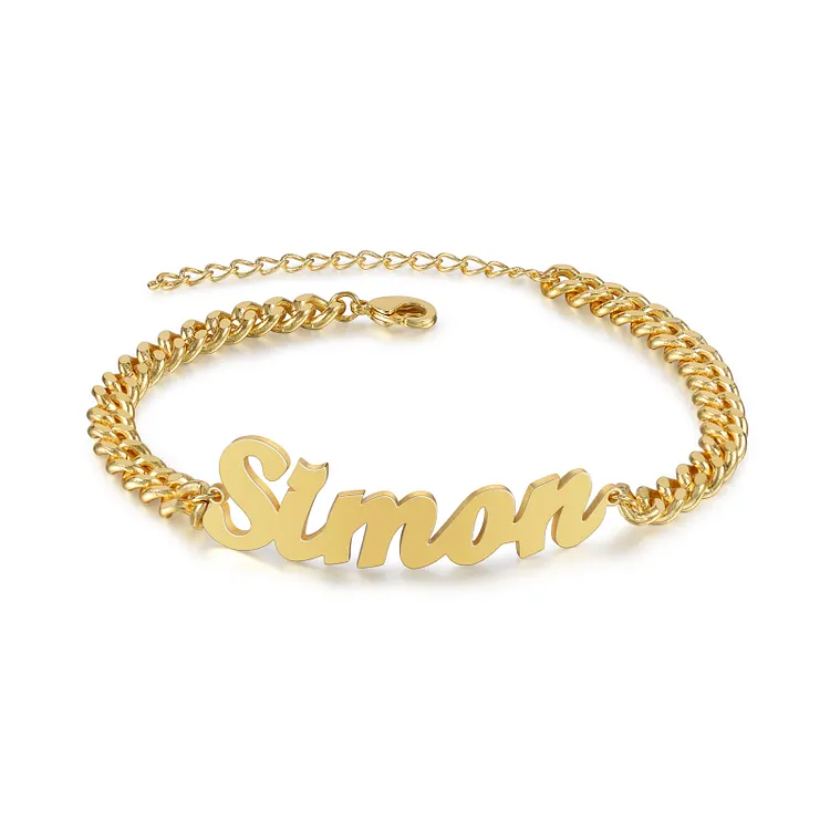 Personalised Name Bracelets Custom Names Couple Bracelets