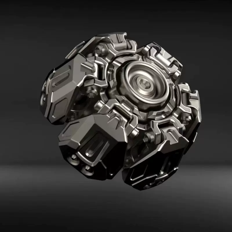 T-MAX Ancient Iron Fidget Spinner Linkage Spinner