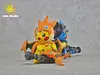 Pikachu cosplay Charizard X & Charizard Y - Pokemon Resin Statue - sun ...