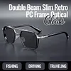 Double Beam Slim Retro PC Frame Optical Glass🕶Summer Promition🕶