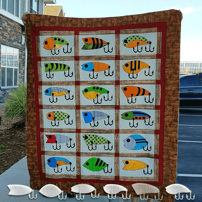 Fish Template Ruler Set-With PDF and Instructions