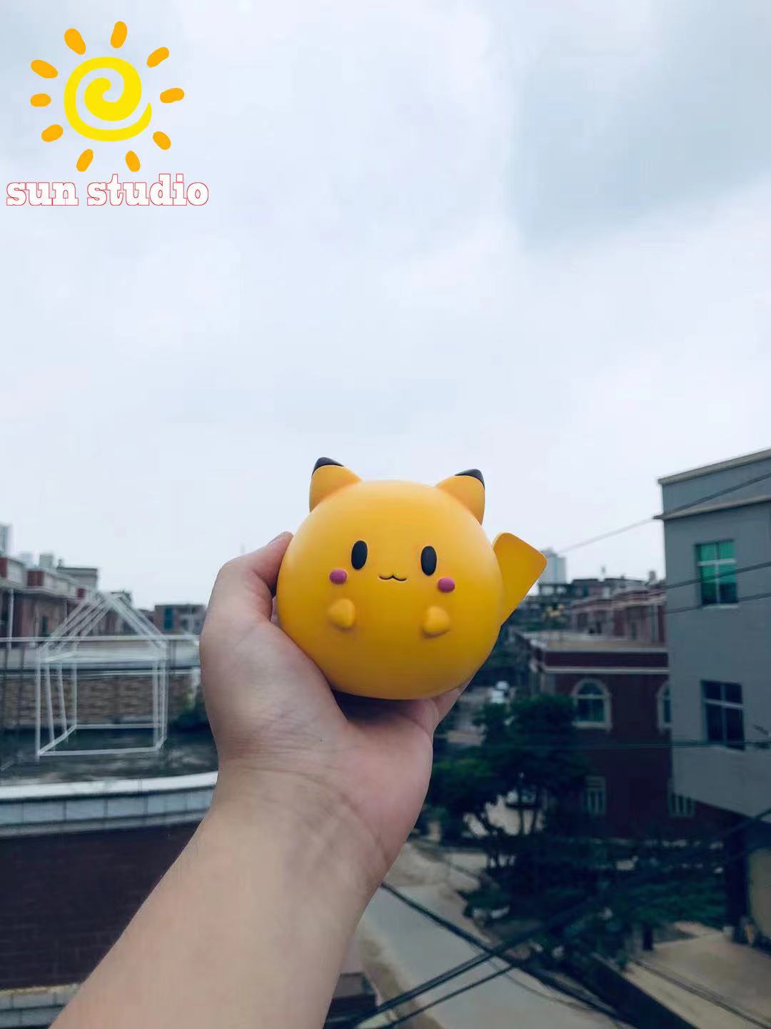 Chubby Pikachu - Pokemon Resin Statue - Sun Studio