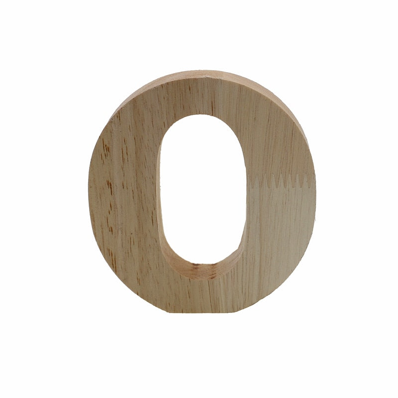 RUNBAZEF Decor Color Wooden Letter 26 Wood English Alphabet Letters ...