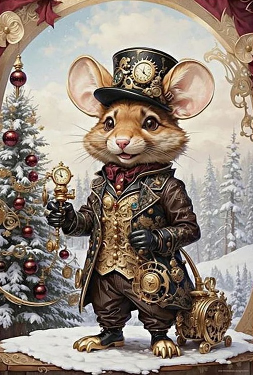 DIY Painting By Numbers | Punk Mouse - 40*50cm