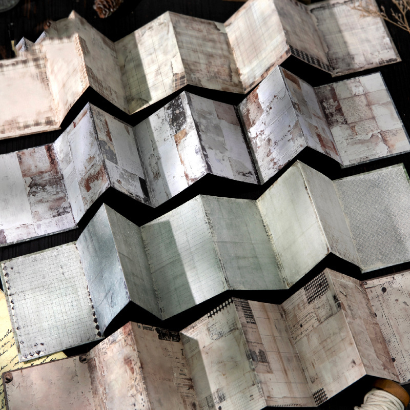 Papier Material - Collection Carnet de Vie - Motif Vintage