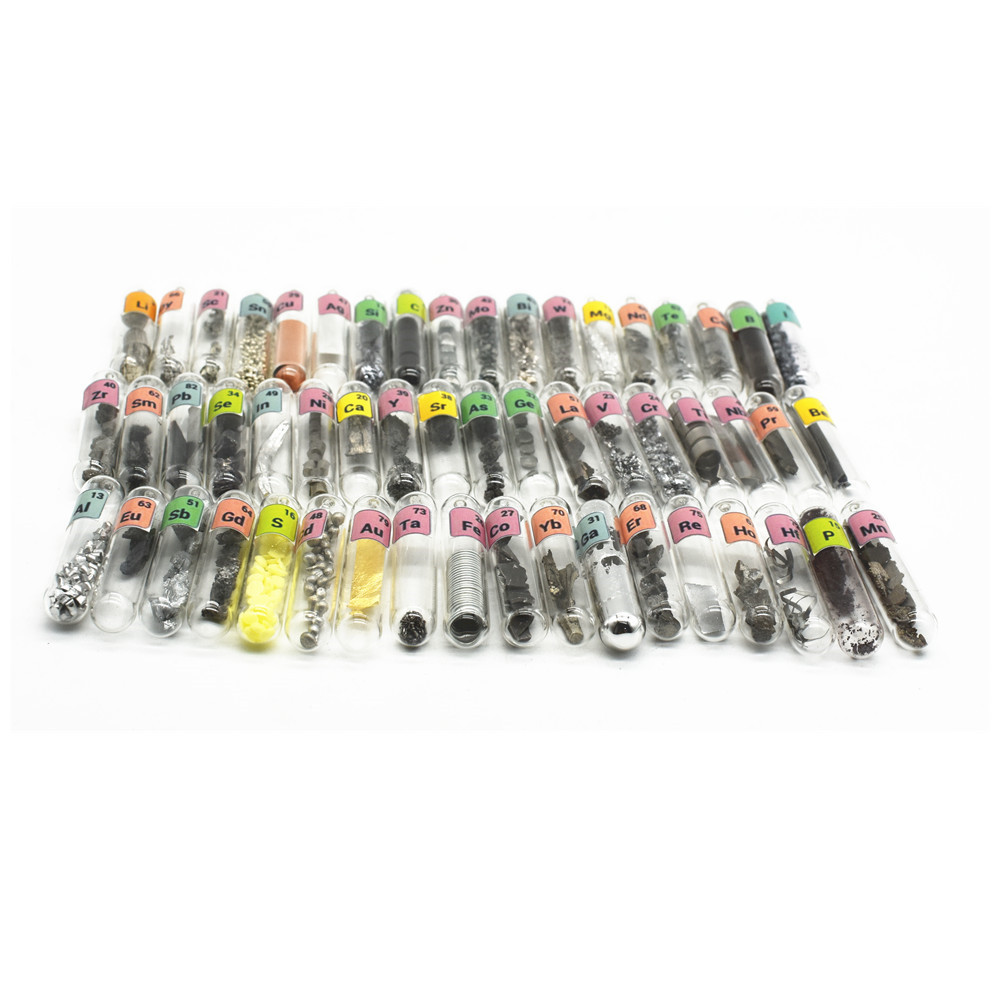 52 Models of Element Samples For Periodic Table Collections