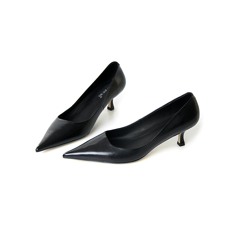 Kitten Heels Pointed Toe Heels Classy Pumps