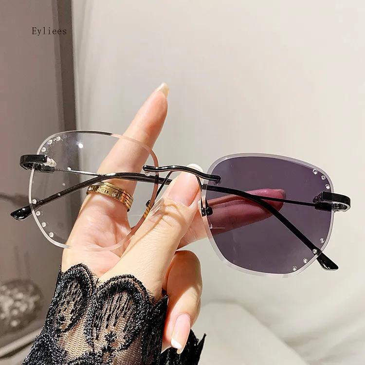 Women's Intelligent Photochromic Minus Diopter Glasses Outdoor Gradient ...