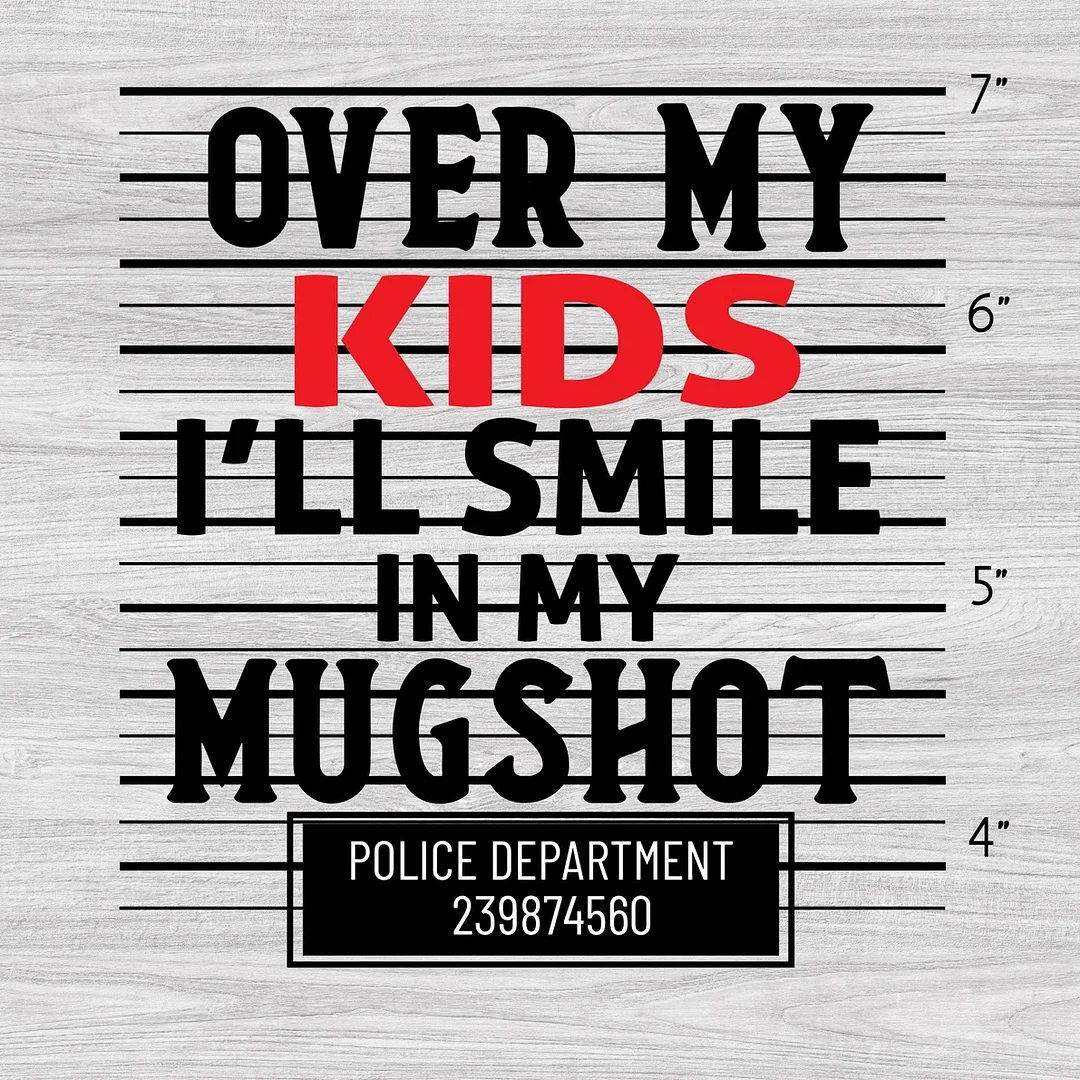 About My, I'll Smile In My Mugshot Shirt