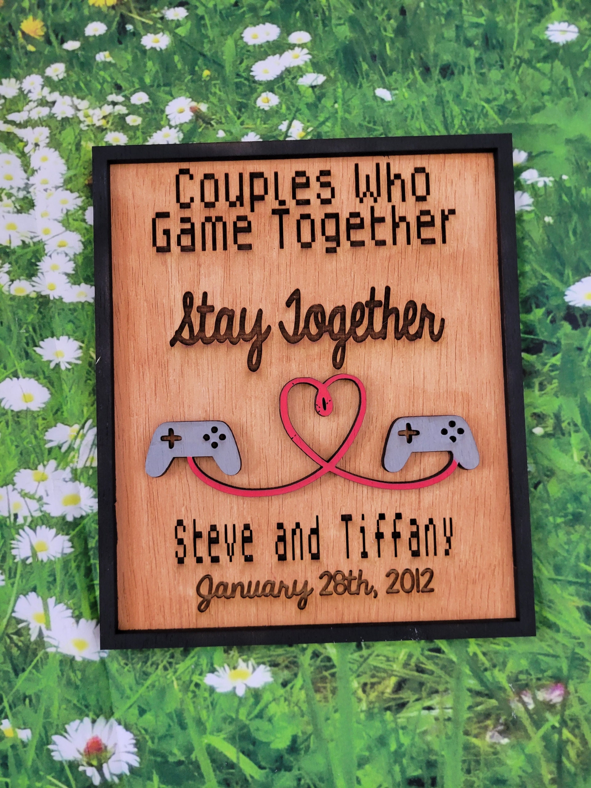 Custom Couples Who Game Together Stay Together
