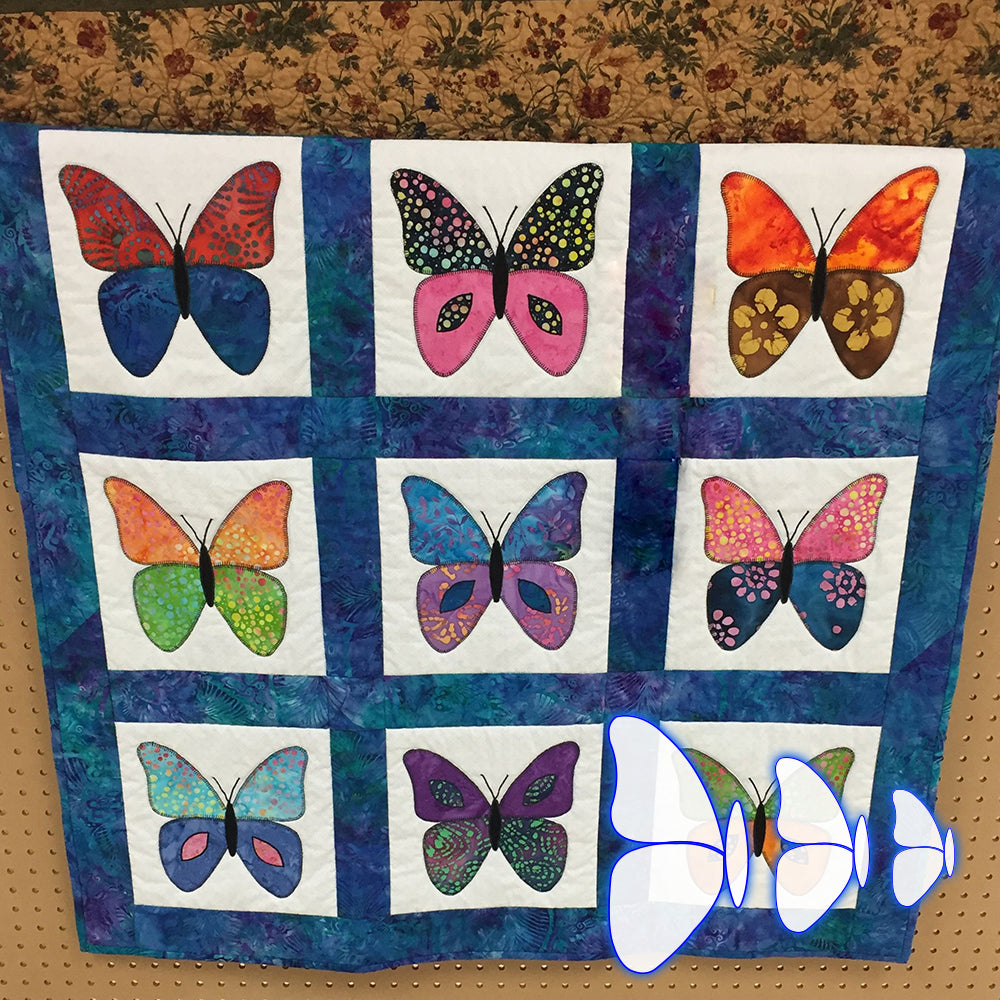 Pretty Butterfly Templates Set