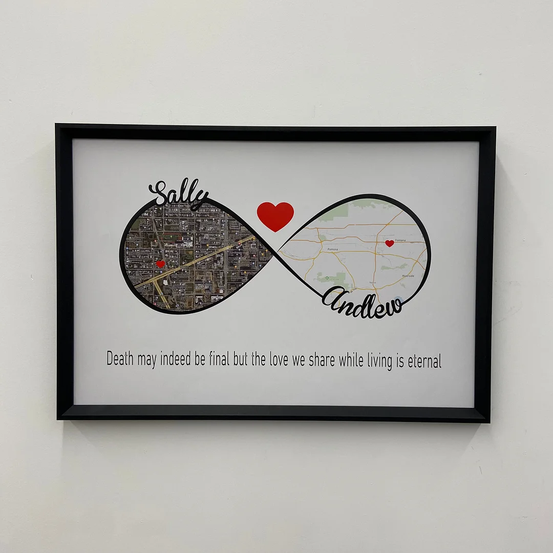 Meaningful Valentines Day T For Lover Custom Infinity Symbol