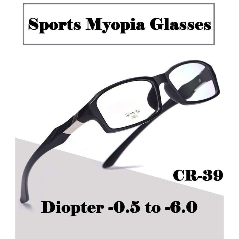 Anti-slip Can Hanging Neck Myopia Glasses Men Titanium TR90 Goggles ...