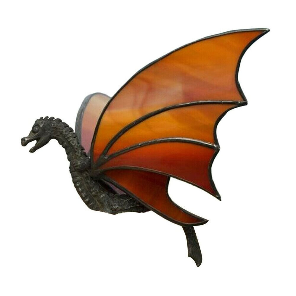 Hanging Dragon Stained Suncatcher Handmade Glass Window Decoration