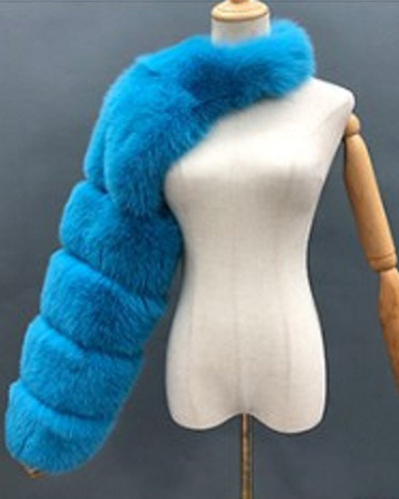 Fashion Fur Sleeve