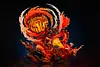 S Scale Monkey D. Luffy VS Kaen Daiko with LED - ONE PIECE Resin Statue ...