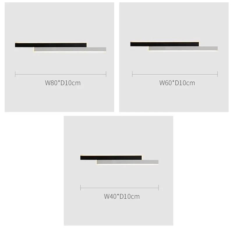 Creative Led Long Living Room Background Wall Lamp
