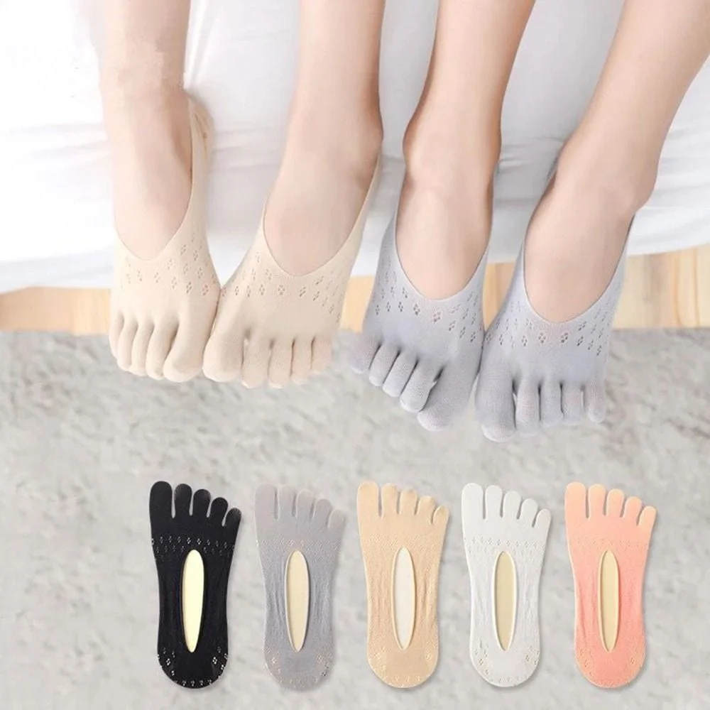 Thin five-finger socks