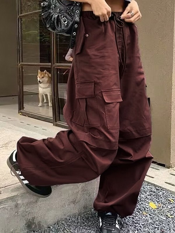 Vintage Parachute Cargo Pants - MissTip