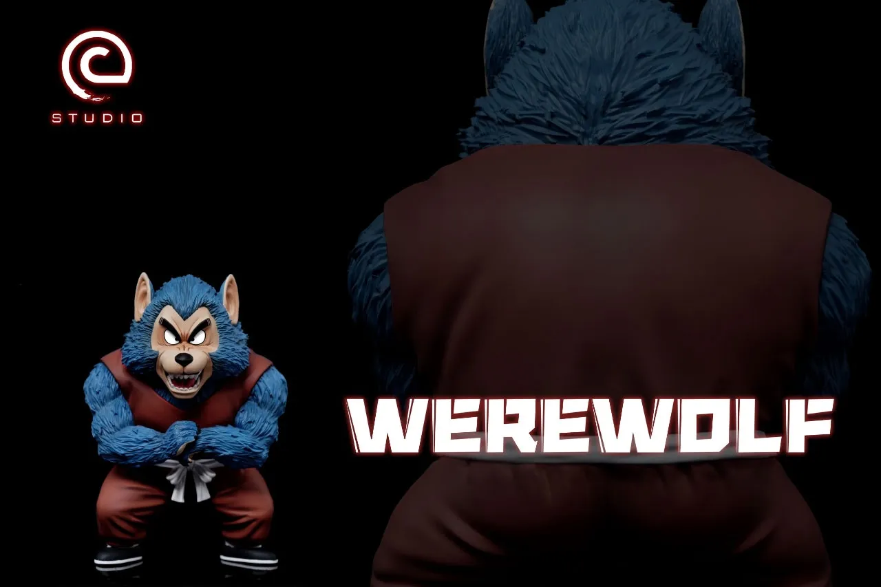 Childhood World Martial Arts Tournament Man-Wolf - Dragon Ball Statue ...