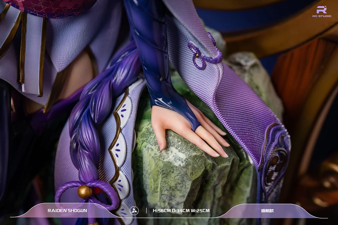 1/4 Scale Raiden Shogun - Genshin Impact Resin Statue - RO Studio [In ...