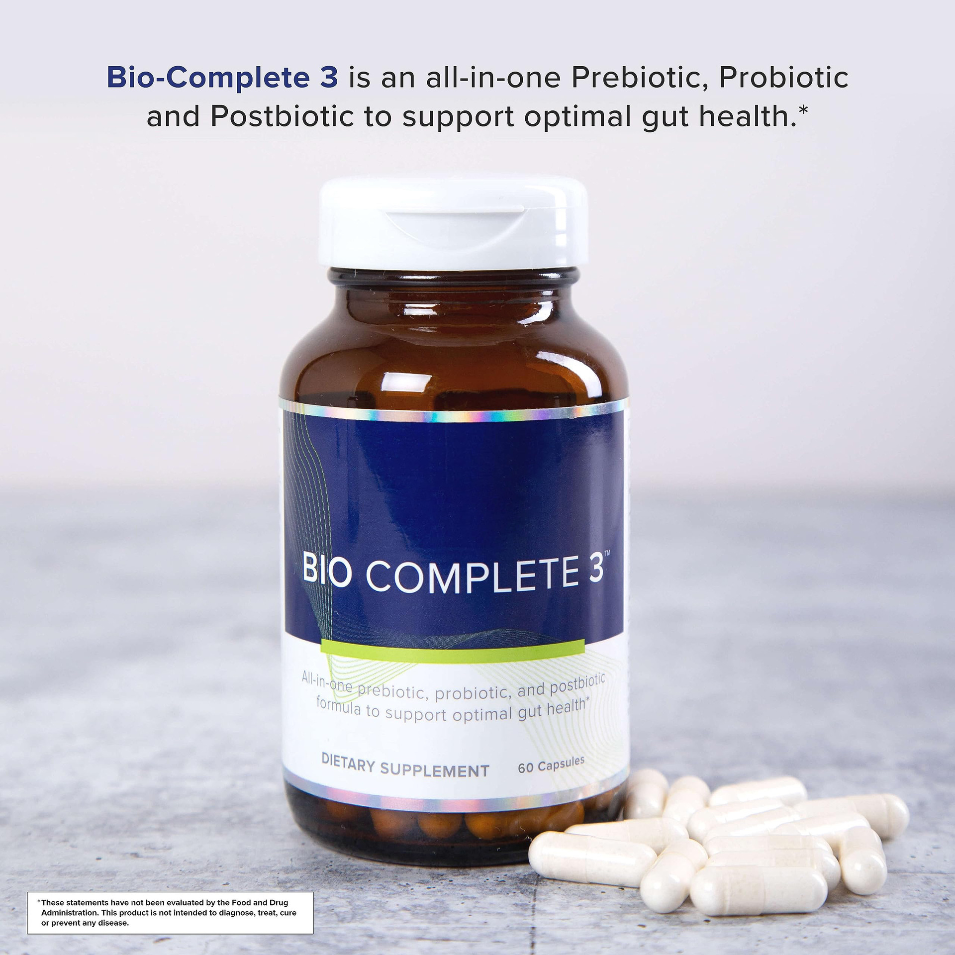BIO Complete 3 Gut Health Supplement – Prebiotic, Probiotic ...