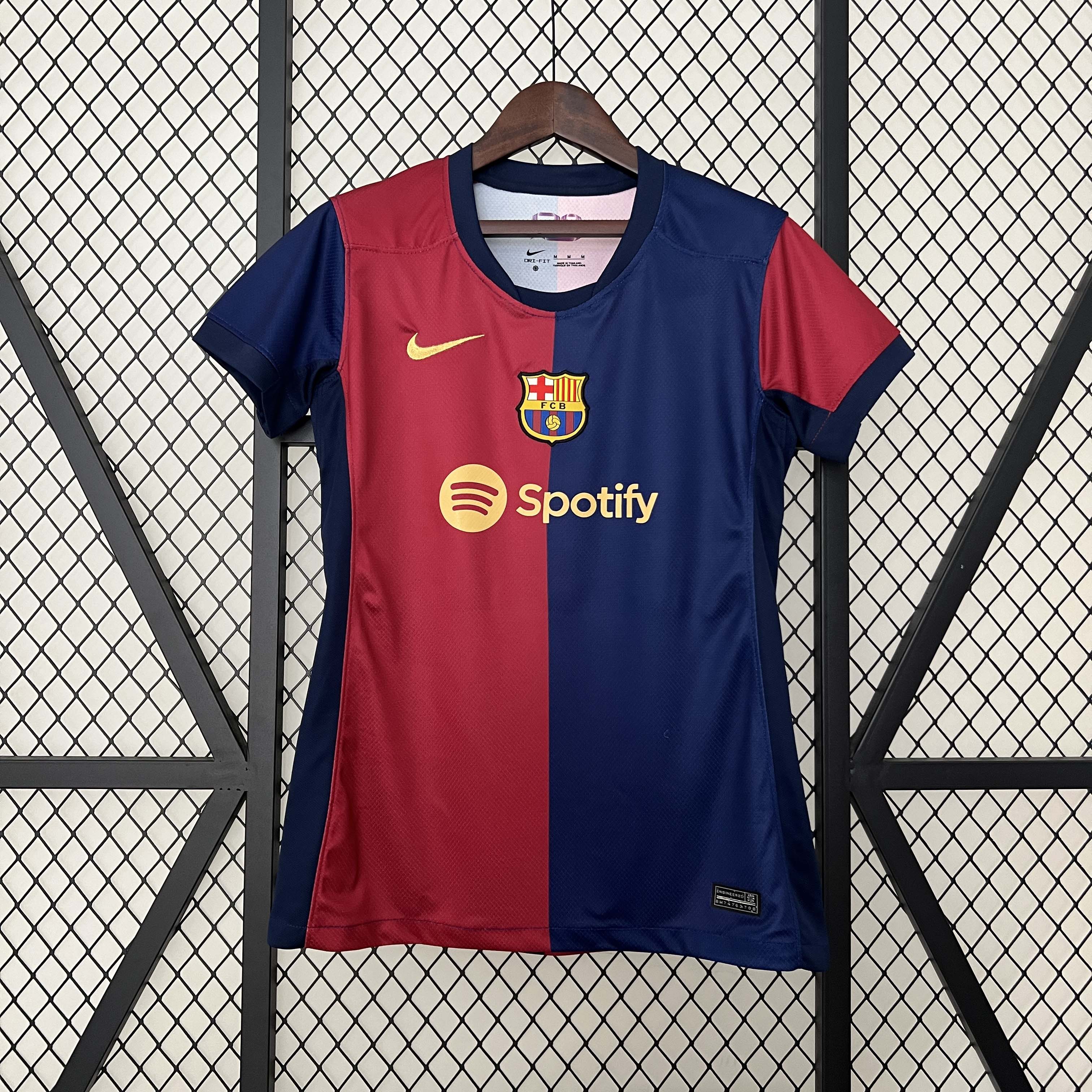 2024-2025 Women Barcelona Home Football Shirt 1:1 Thai Quality