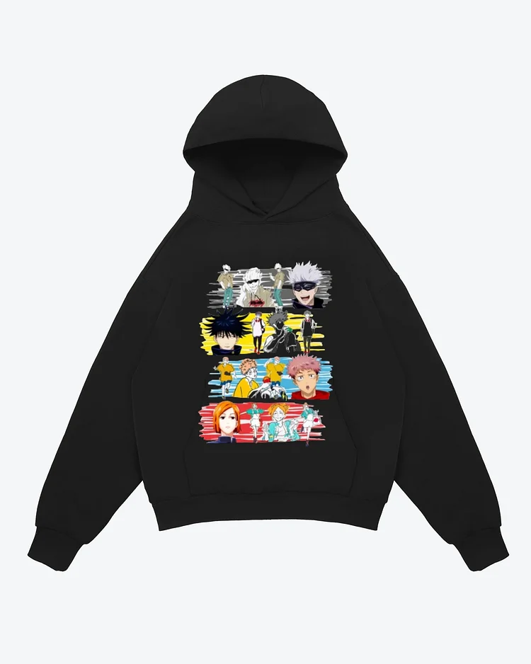 JJK Characters Vintage Hoodie