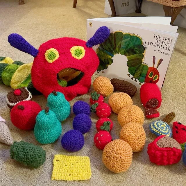Very Hungry Caterpillar Crochet Pattern