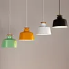 Nordic colorful candy chandelier simple modern creative bedroom bedside ...