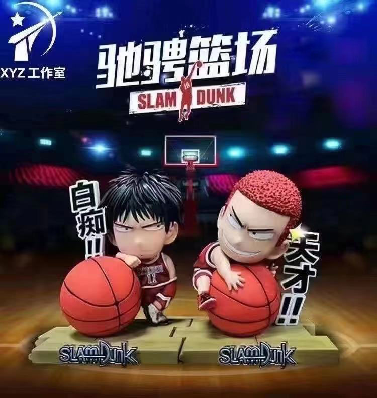 Shohoku Hanamichi Sakuragi & Kaede Rukawa - SLAM DUNK Resin Statues ...