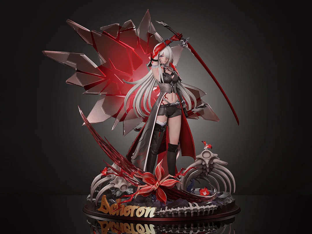 1/6 Scale Acheron - Honkai: Star Rail Resin Statue - Arctic Wolf Studio