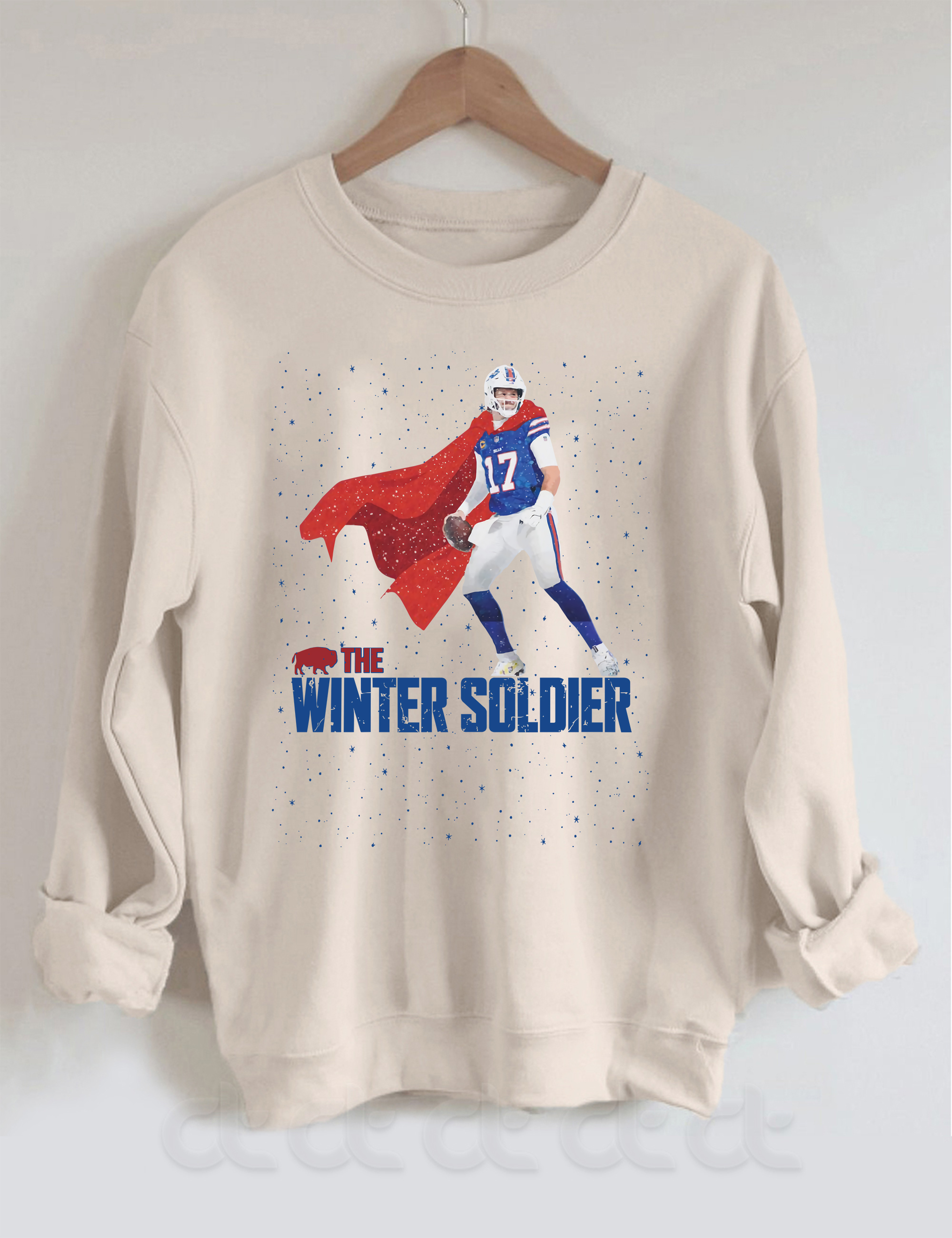 Buffalo Bills Josh Allen The Winter Soldier Sweatshirt