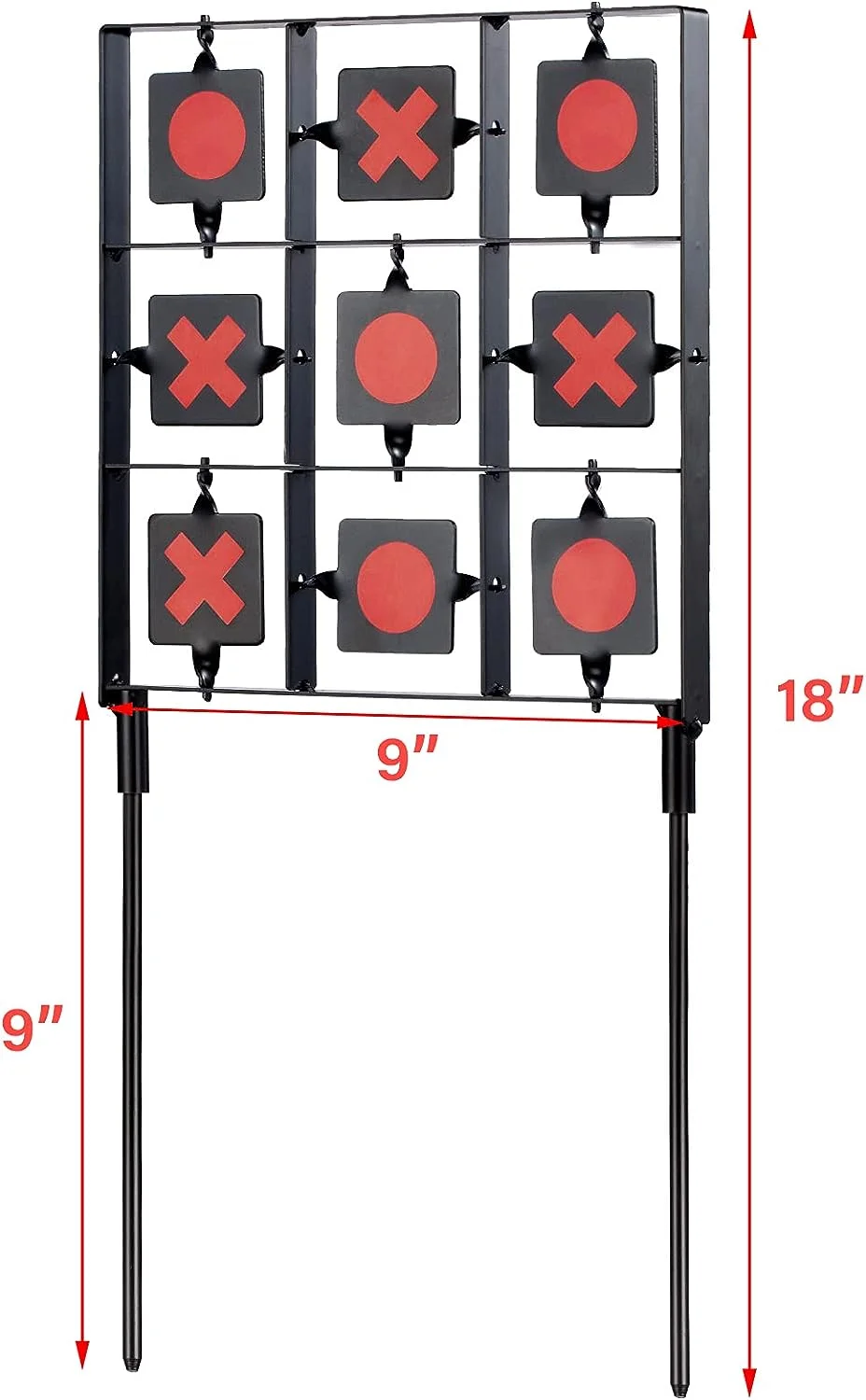 GearOZ Spinning Airsoft Target, 18"x9", Pellet Gun Targets, Air Rifle ...