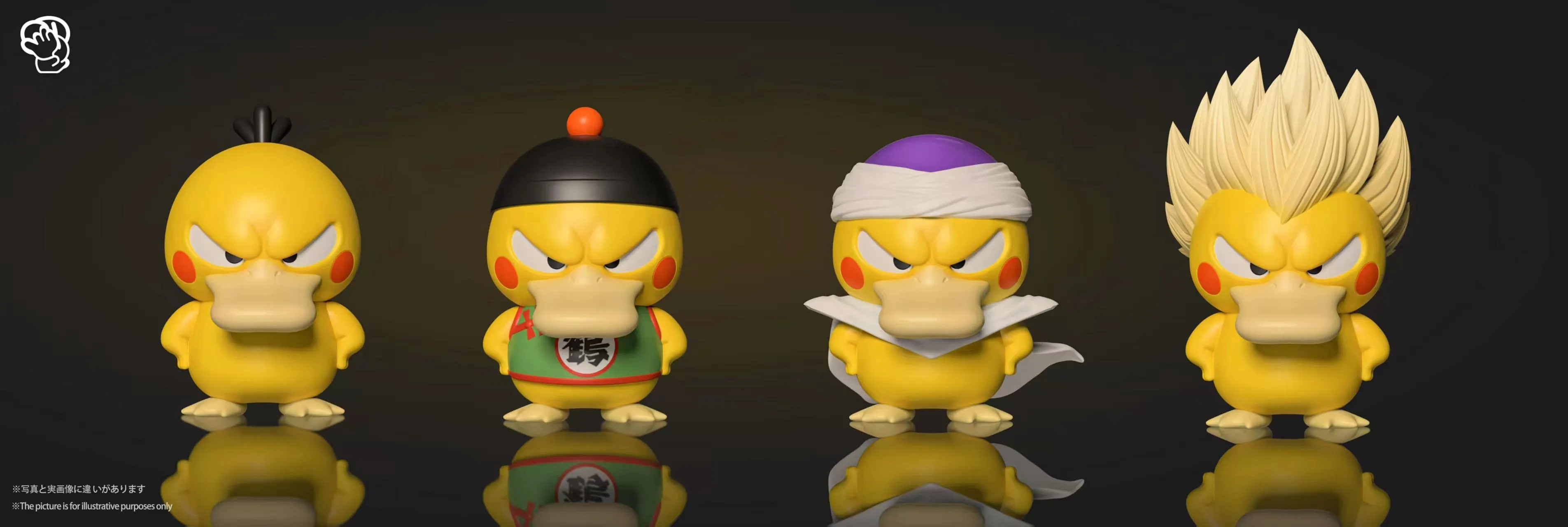 Dragon Ball Series Psyduck - Dragon Ball Pokemon Resin Statue ...