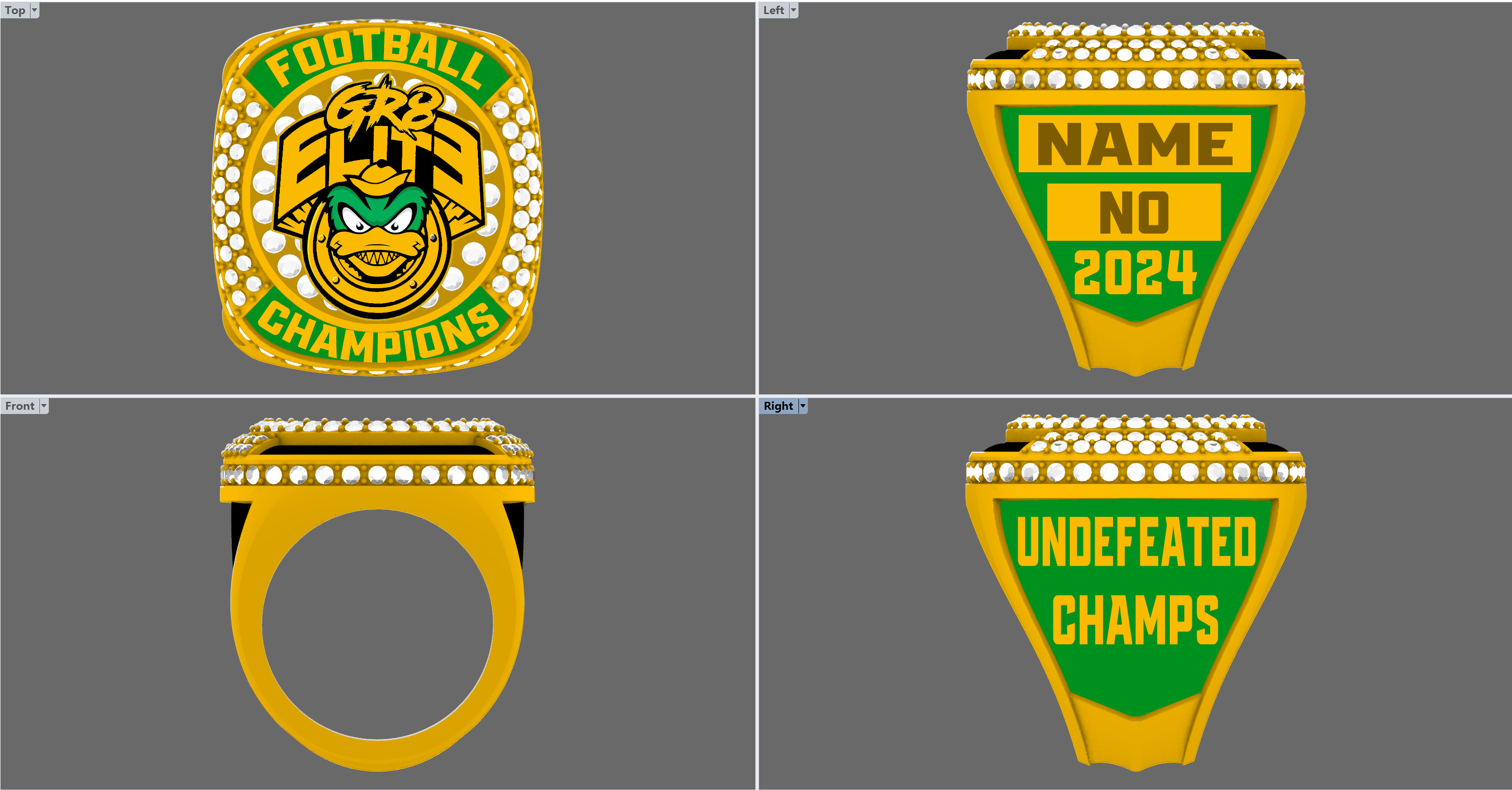 Frank Dulak - custom rings