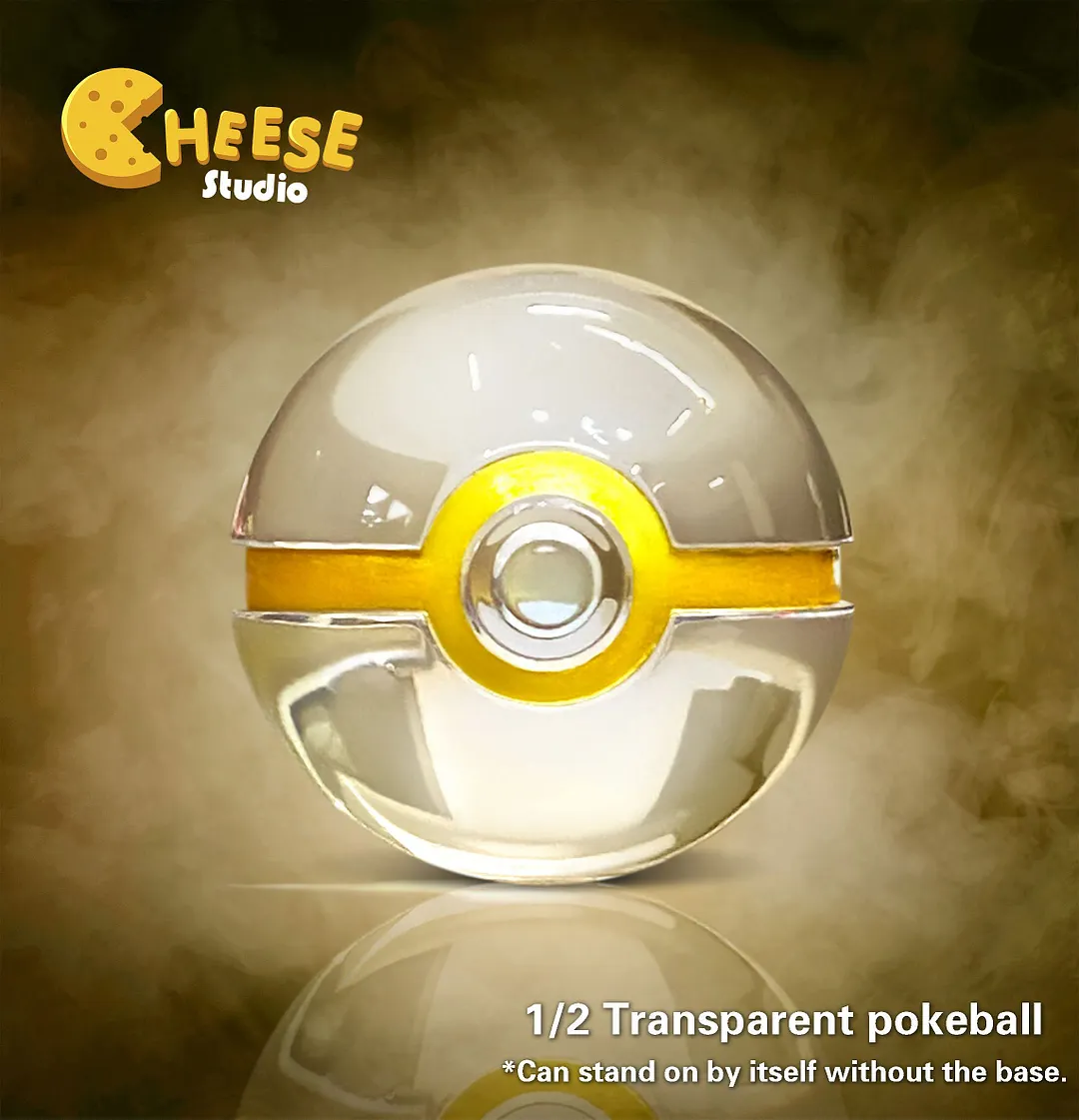 1/2 Scale Pokeball - Pokemon Resin Statue - CHEESE Studio