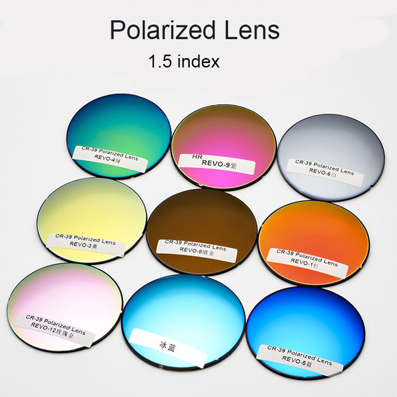 Custom1.50 Prescription Colored Lenses CR-39 Mirror Sunglasses Lens ...