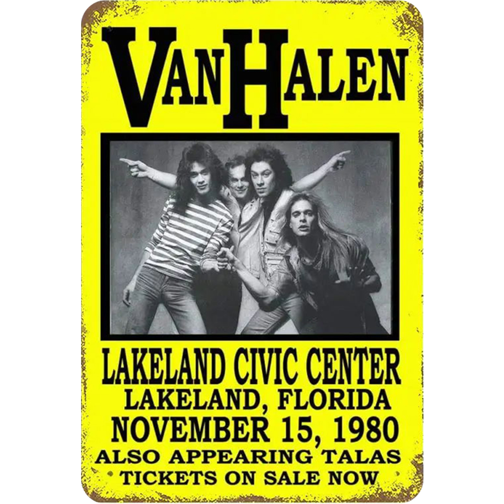 Van Halen - Metal Tin Signs(12*16Inch)