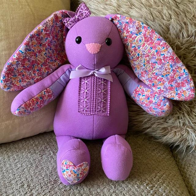 Sewing Memory Bunny Template Set - With Instructions