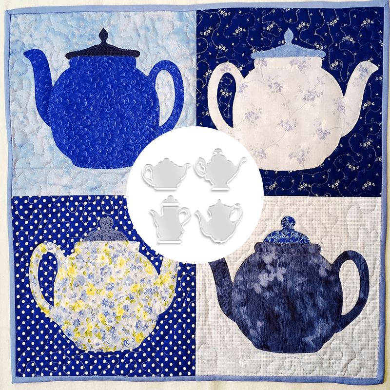 Easy Teapot Template-Sweet Little Quilt