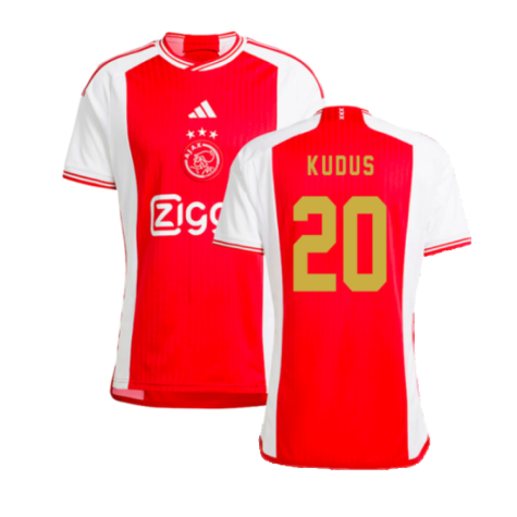 Ajax Mohammed Kudus 20 Home Shirt Kit 2023-2024