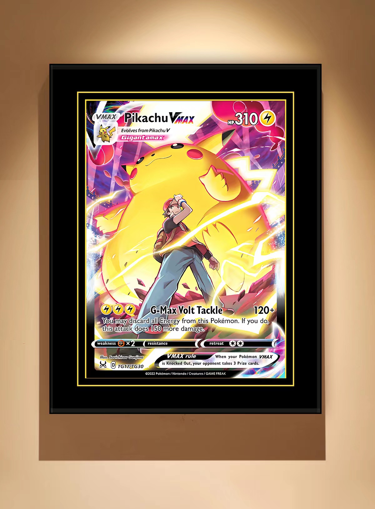 Decorative Paint Pikachu G-Max Volt Tackle - Pokemon Decorative ...