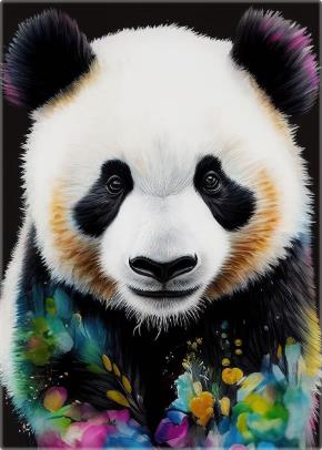DIY Painting By Numbers | Panda - 40*50cm