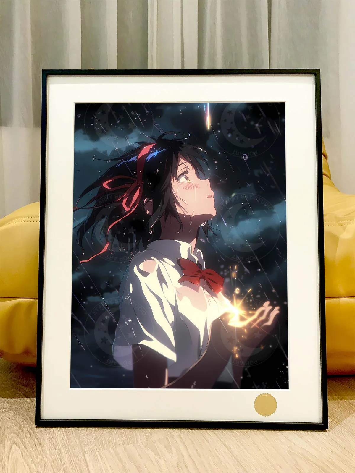 Mitsuha Miyamizu Decoration Painting - Your Name - Xingkong Studio