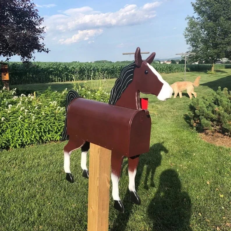 Farm Animal Mailboxes