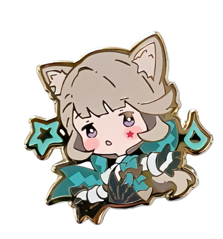 Lynette & Lyney Genshin Impact Enamel pin