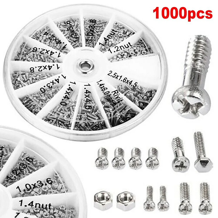 Nuts Box Screwdriver Maintenance screw Glasses Screws Set Sunglasses ...