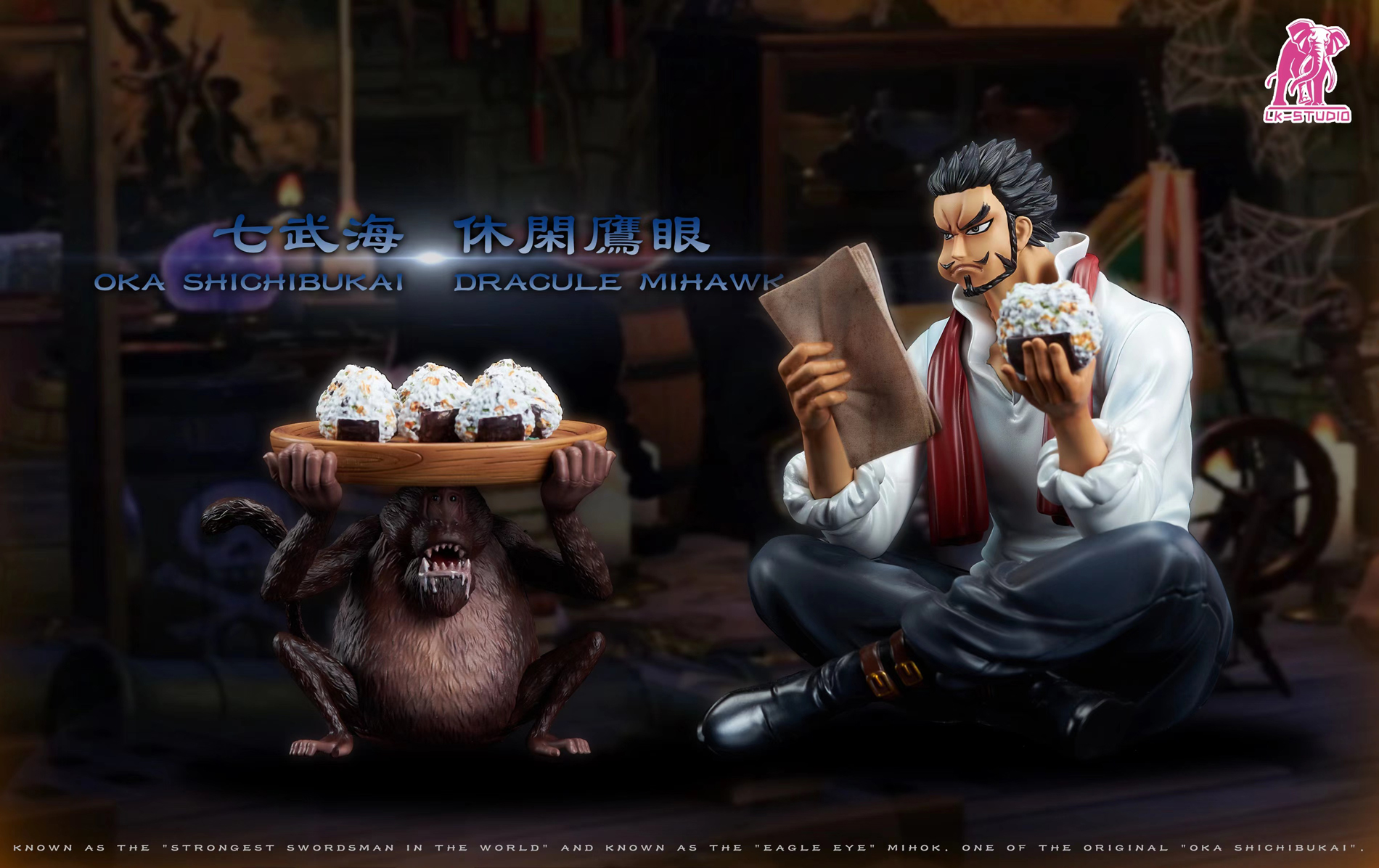 Casual Wear Dracule Mihawk - ONE PIECE Resin Statue - LKS Studio