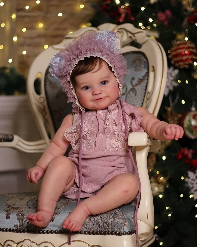 [Heartbeat & Sound]Weighted 20" Realistic Reborn Baby Doll Laila Girl ...